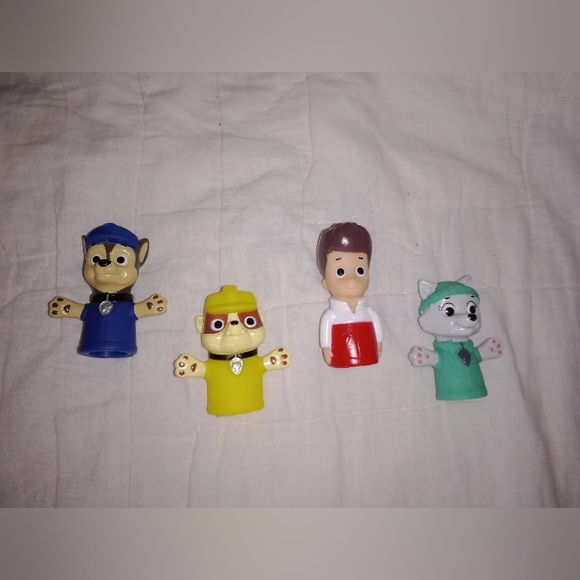 Paw Patrol | Toys | Paw Patrol Finger Puppets Bath Tub Toys | Poshmark